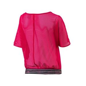 Puma | Tops | Puma Pink Active Mesh Top | Poshmark